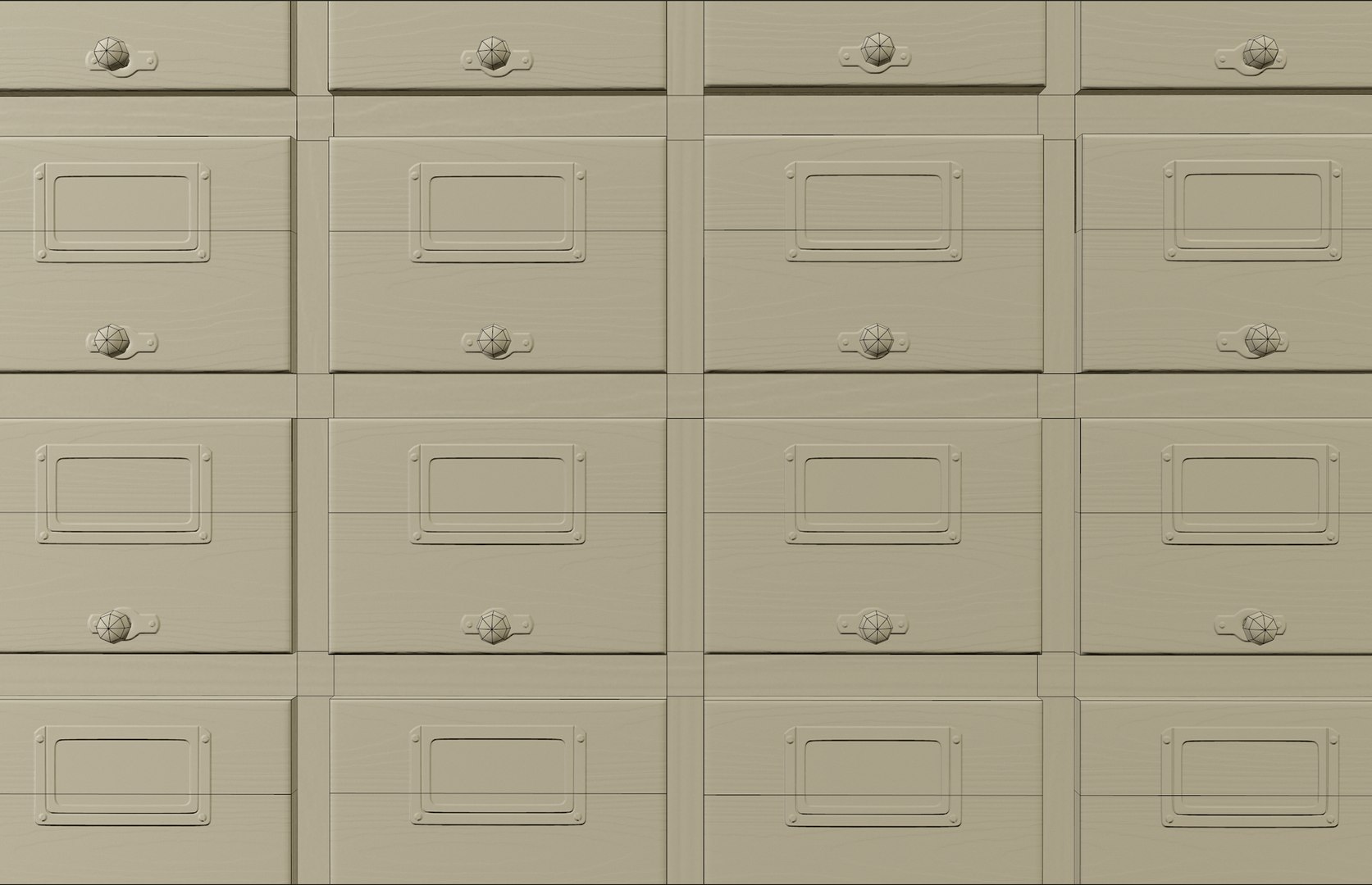 3D Card File Cabinet Ready Model - TurboSquid 1460840