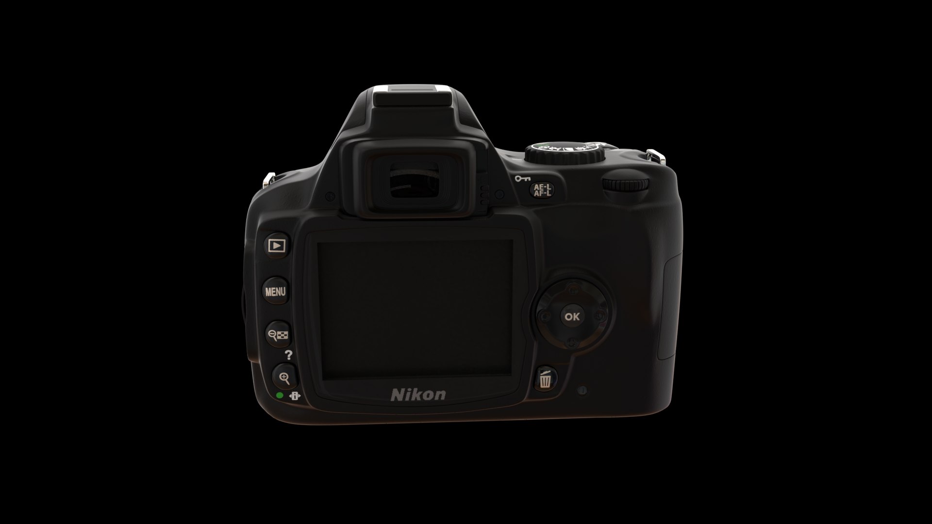 Nikon D40 3D Model - TurboSquid 1763488