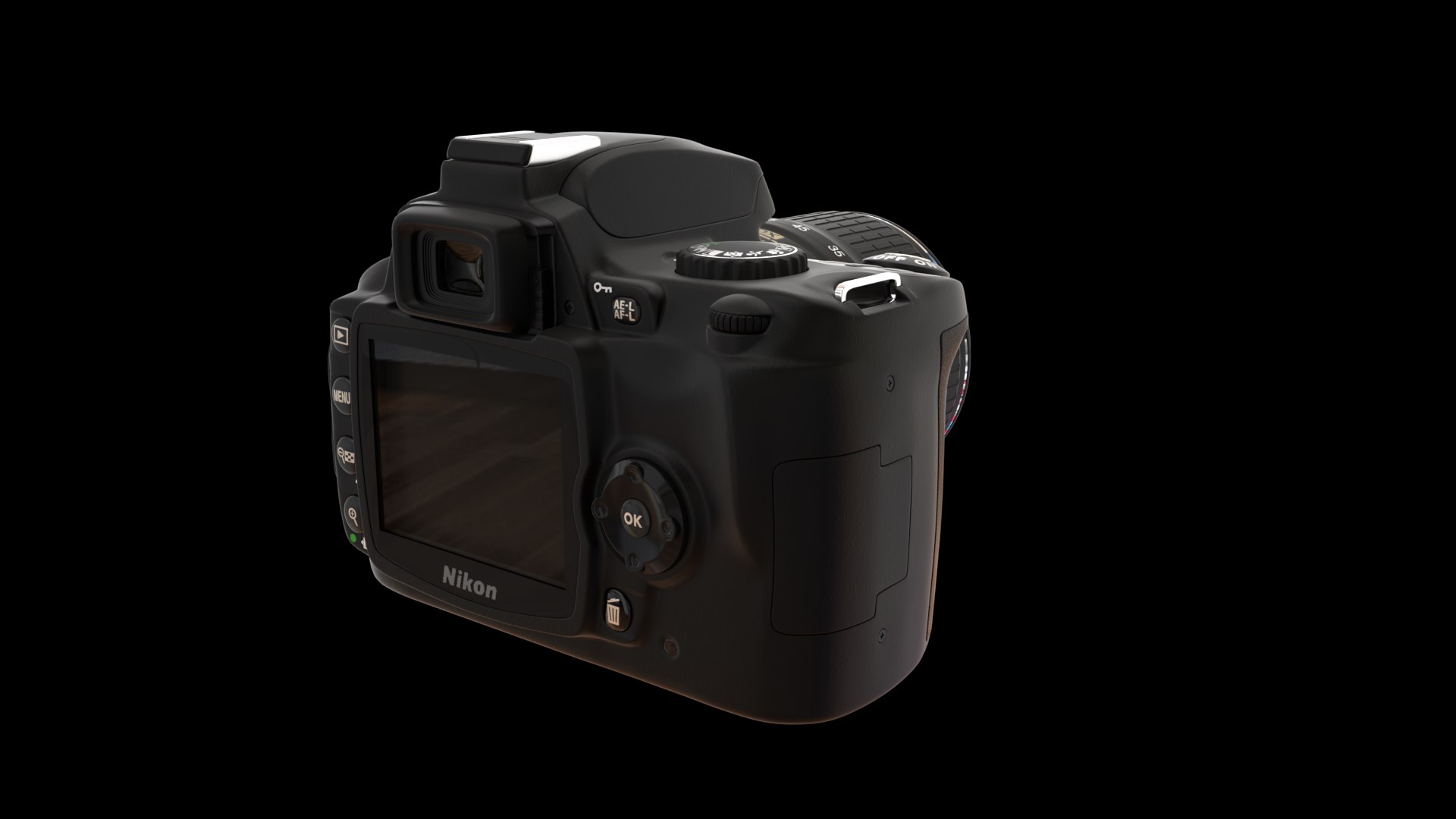 Nikon D40 3D Model - TurboSquid 1763488