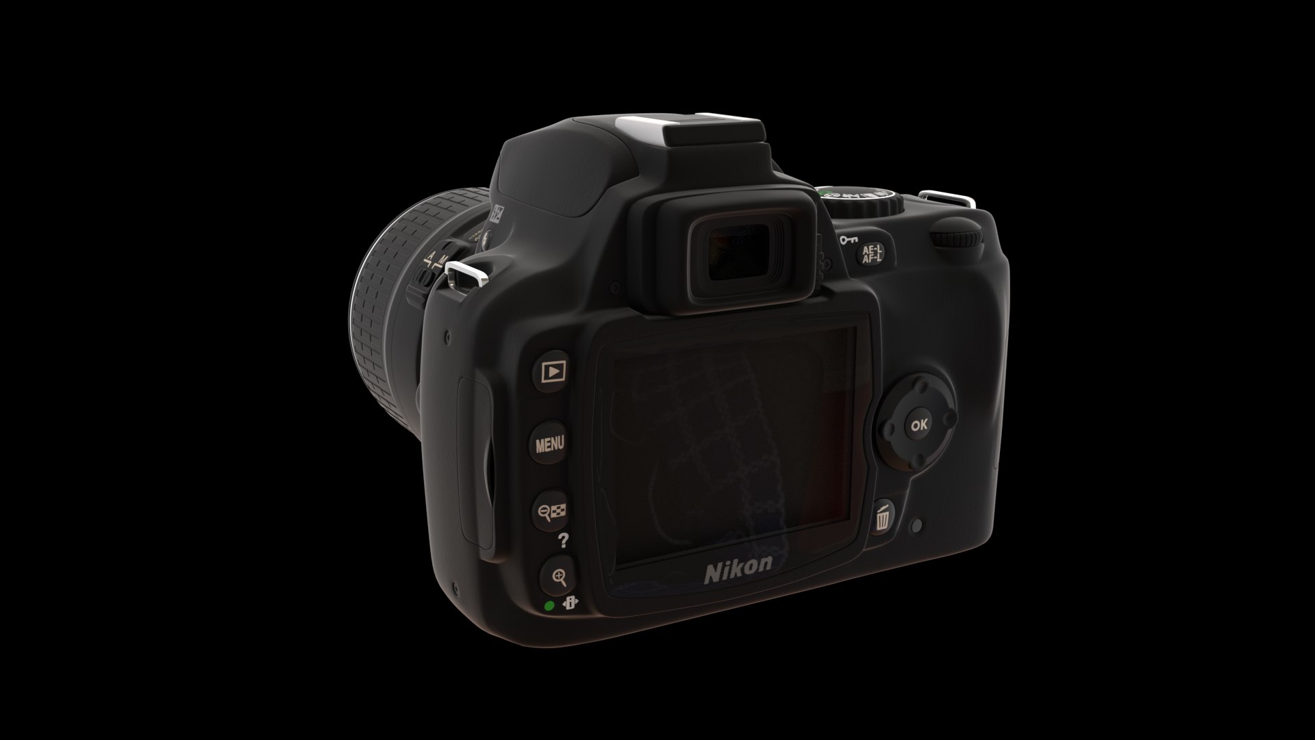 Nikon D40 3D Model - TurboSquid 1763488