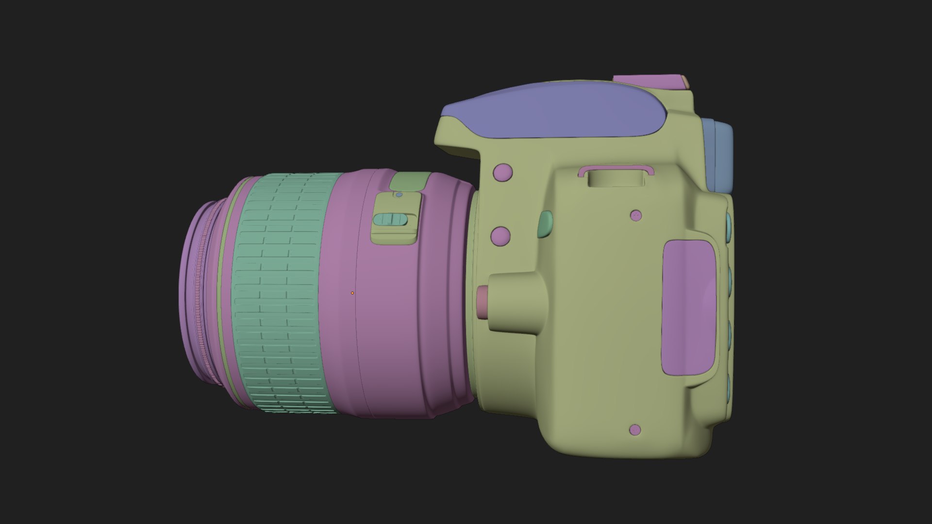 Nikon D40 3D Model - TurboSquid 1763488