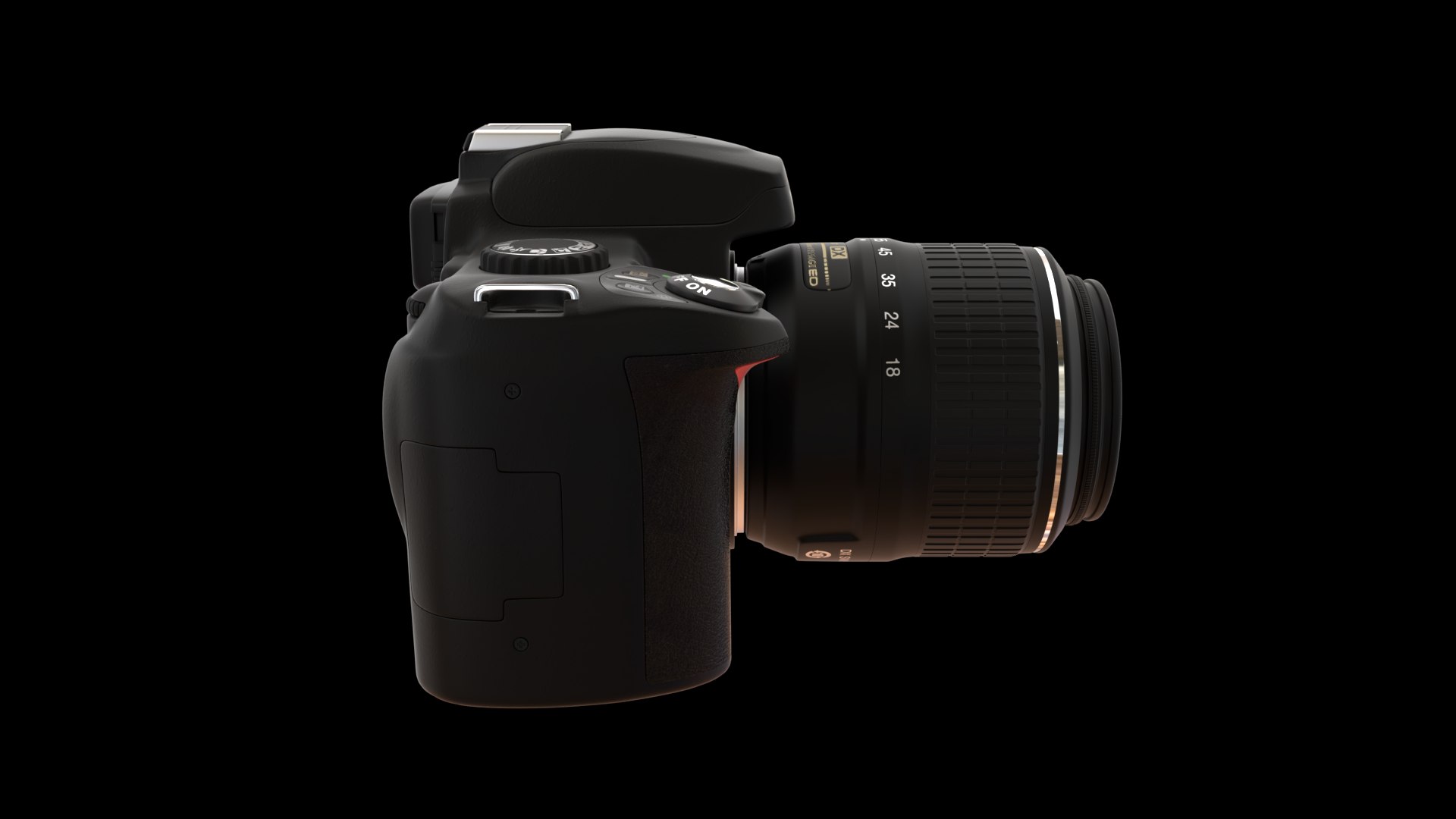 Nikon D40 3D Model - TurboSquid 1763488