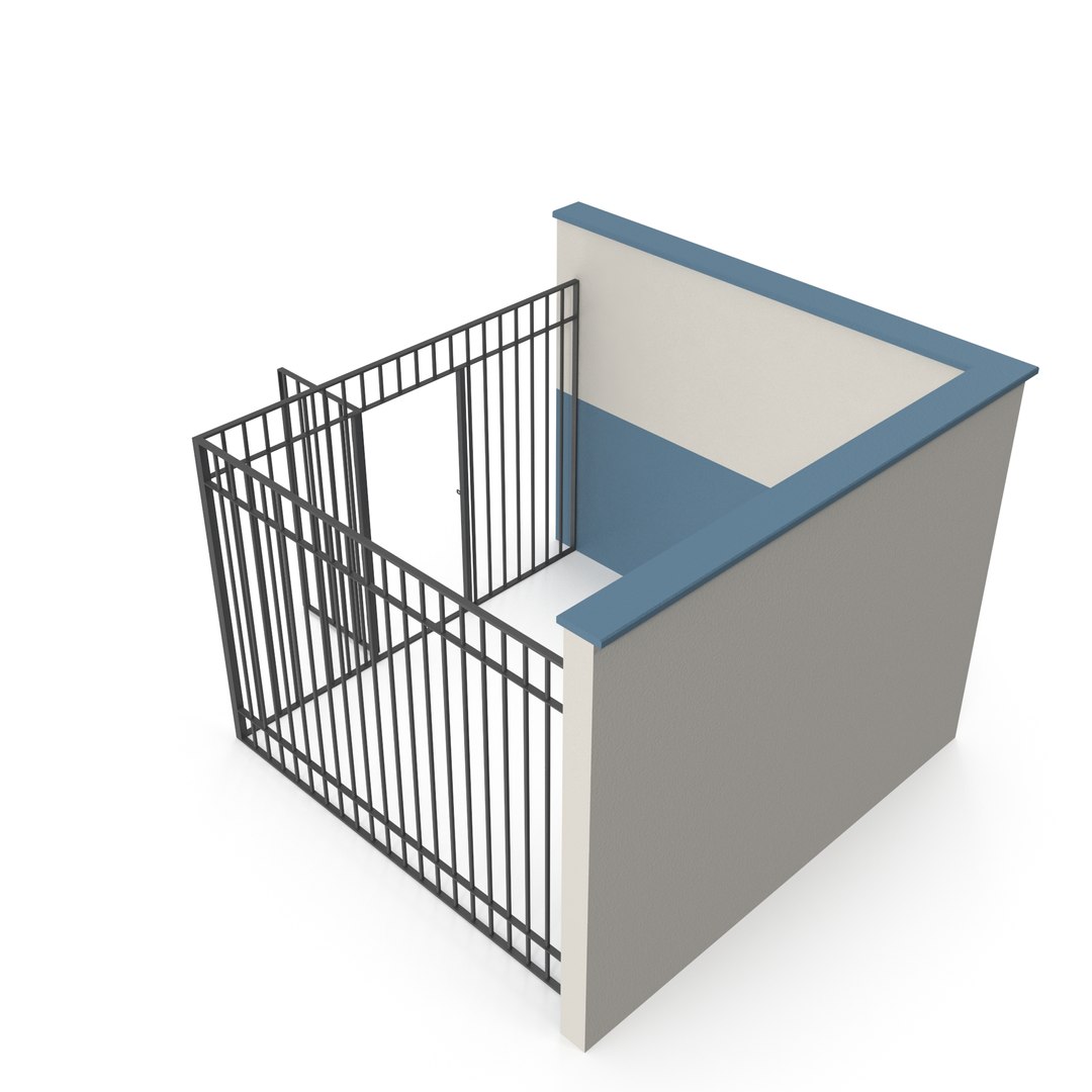 Iron Prison Cage 3D Model - TurboSquid 2164461