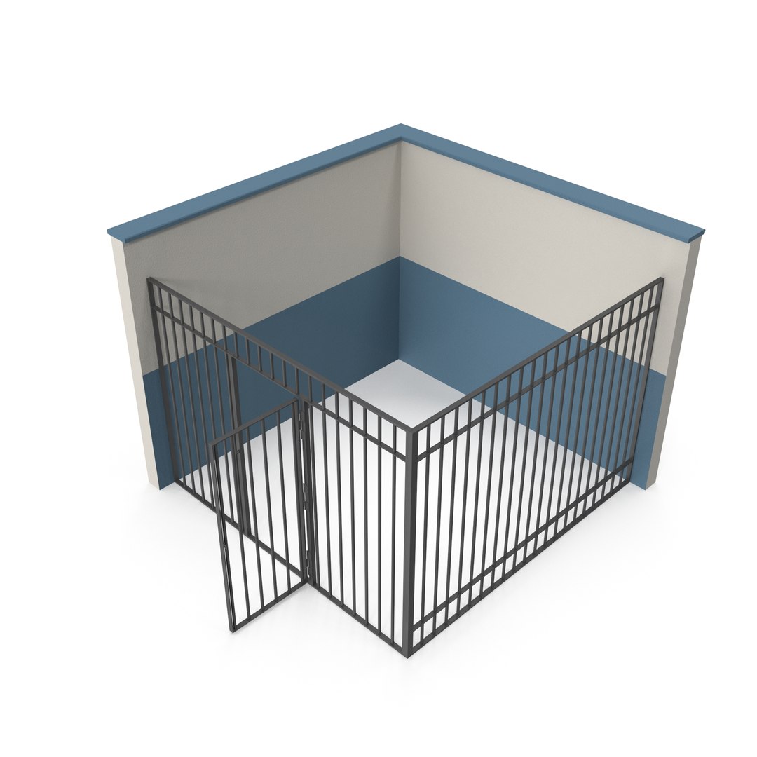 Iron Prison Cage 3D Model - TurboSquid 2164461