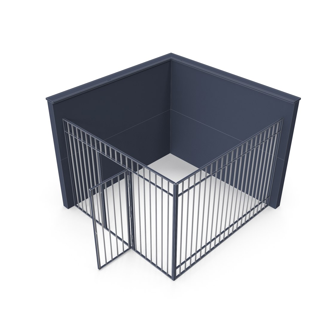 Iron Prison Cage 3D Model - TurboSquid 2164461
