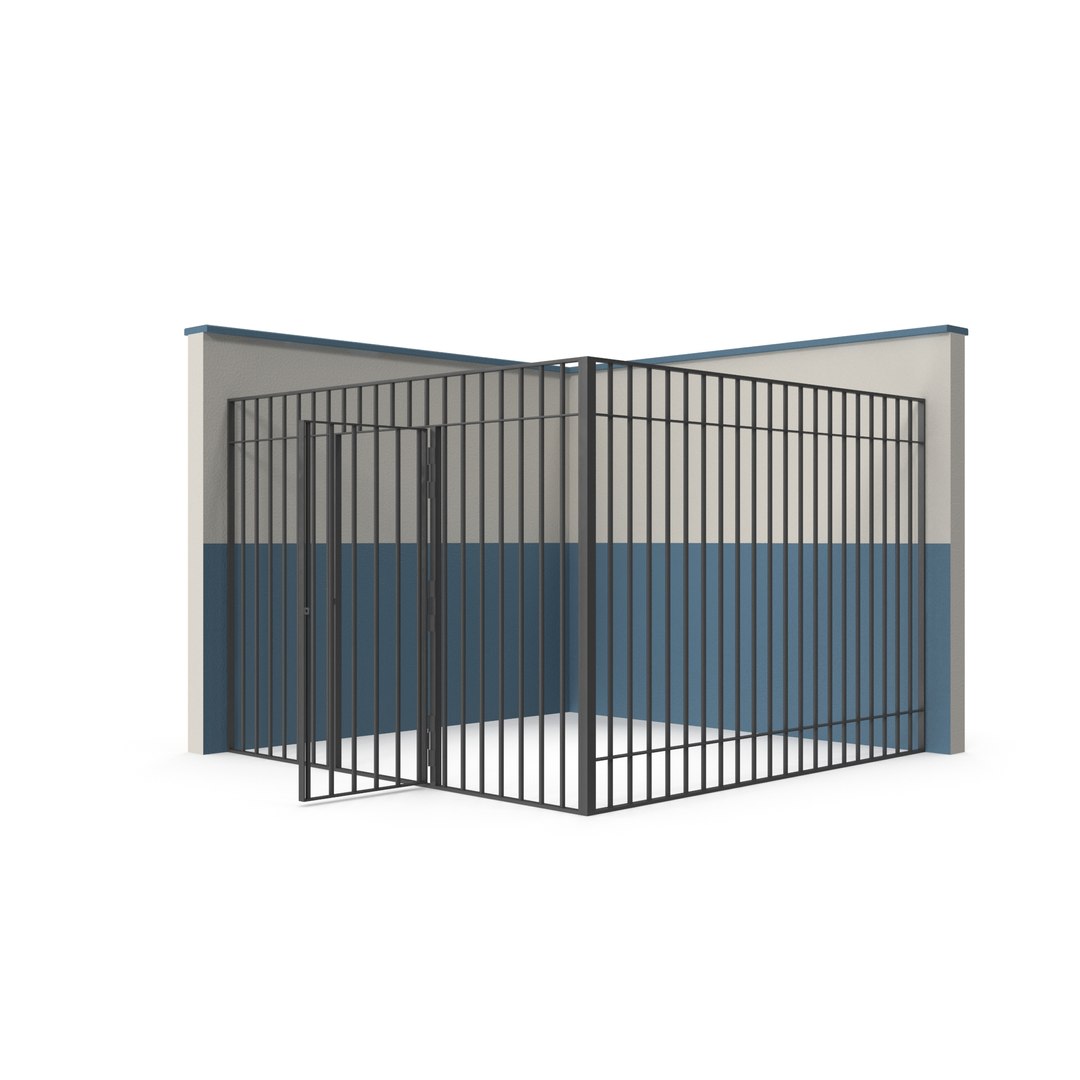 Iron Prison Cage 3D Model - TurboSquid 2164461
