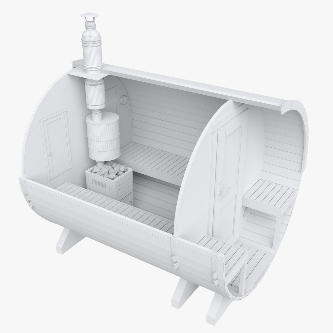 3D Natural Sauna Spa Collection Pack - TurboSquid 2065496