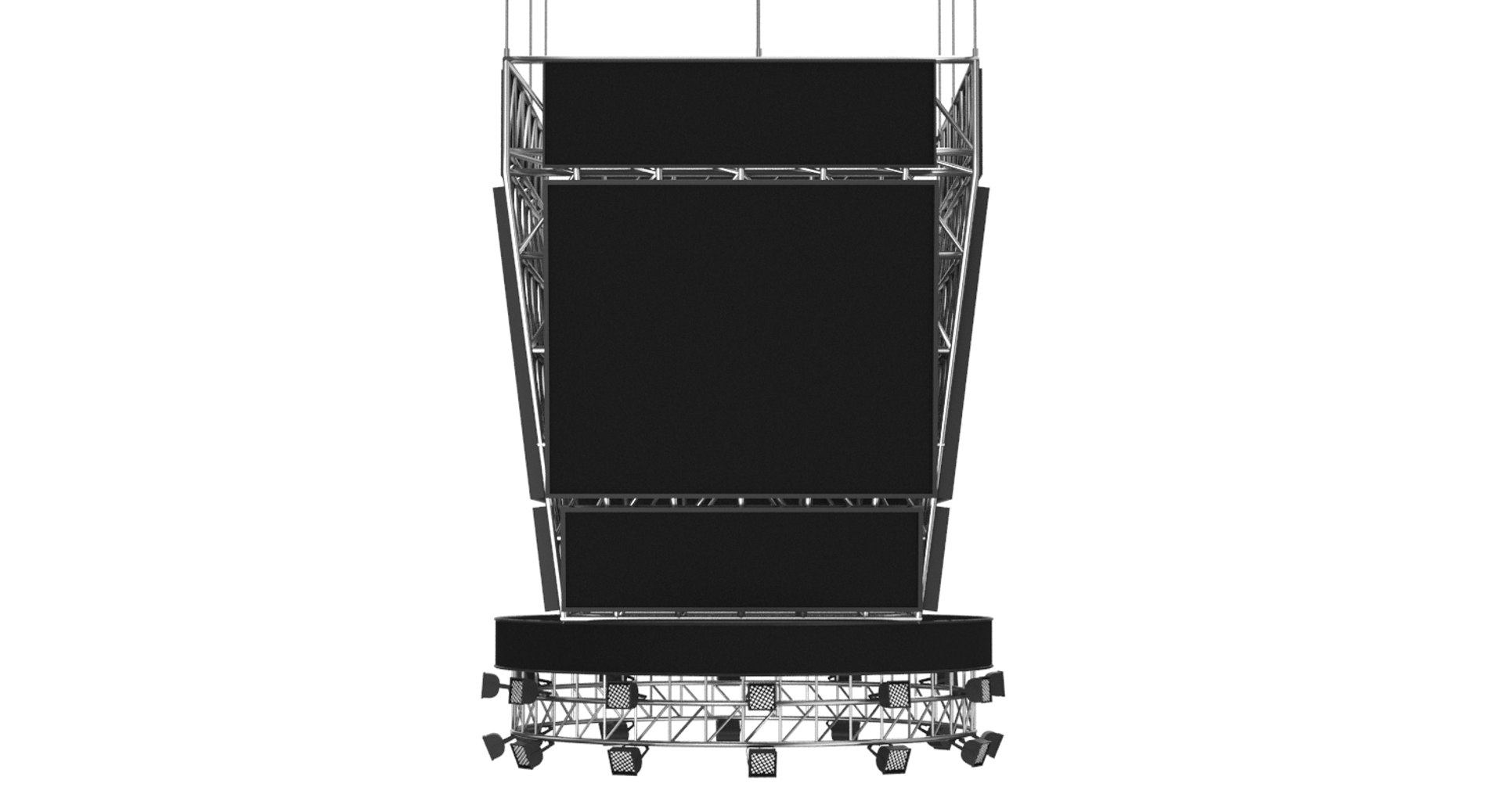 3D Real Scoreboard Board - TurboSquid 1402949