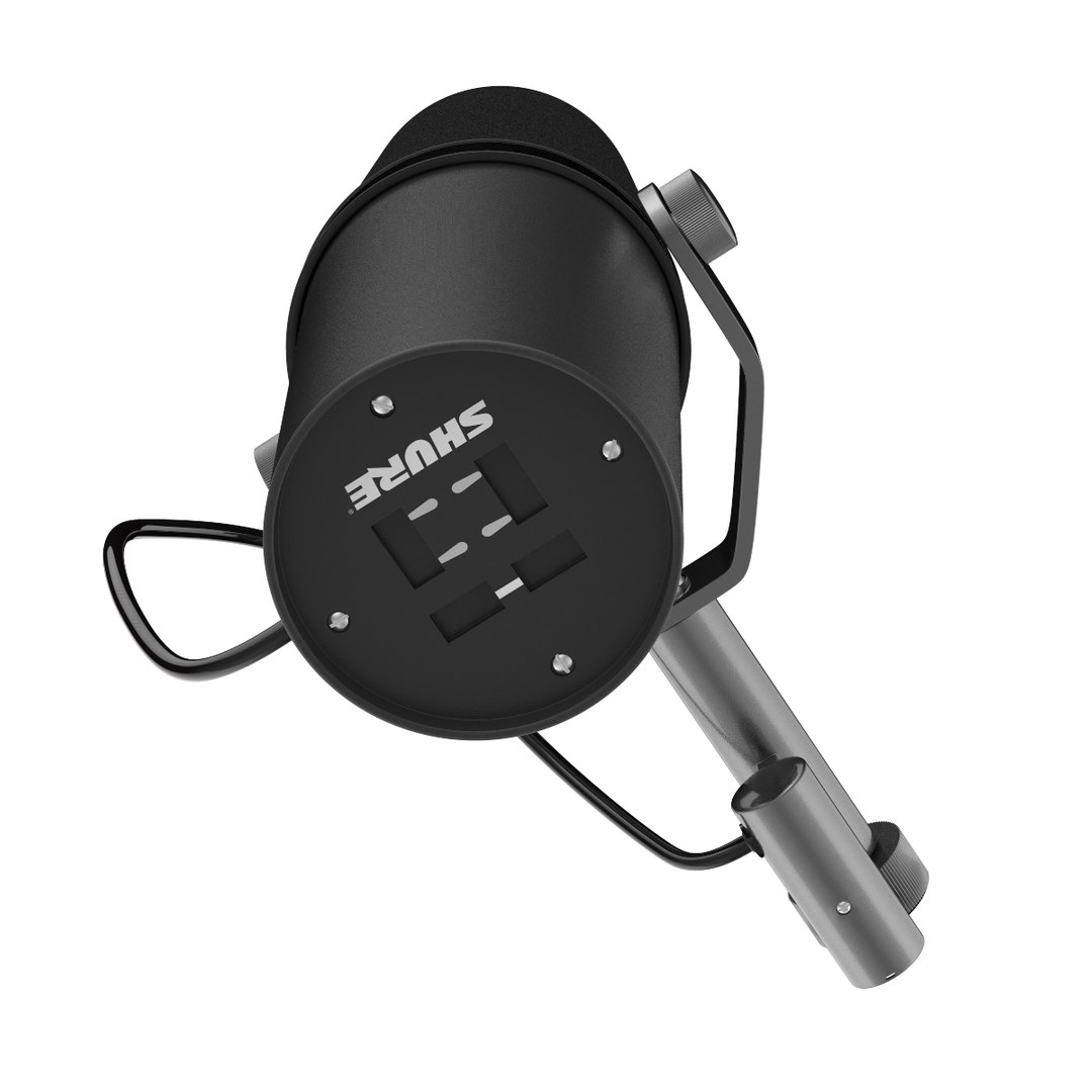 Radio Microphone Shure Sm 3d Model