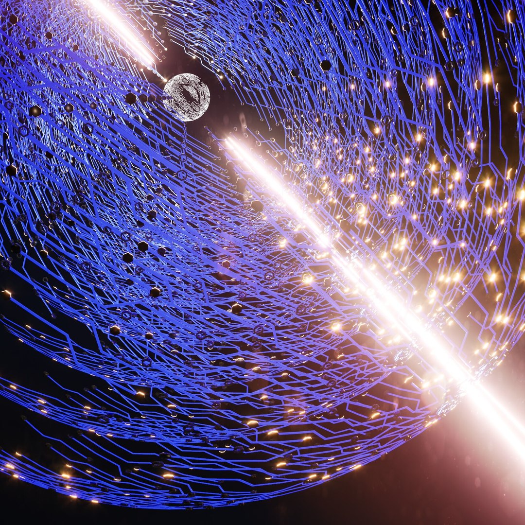 Animated Electrical Circuit Planet 3D Model - TurboSquid 2281569