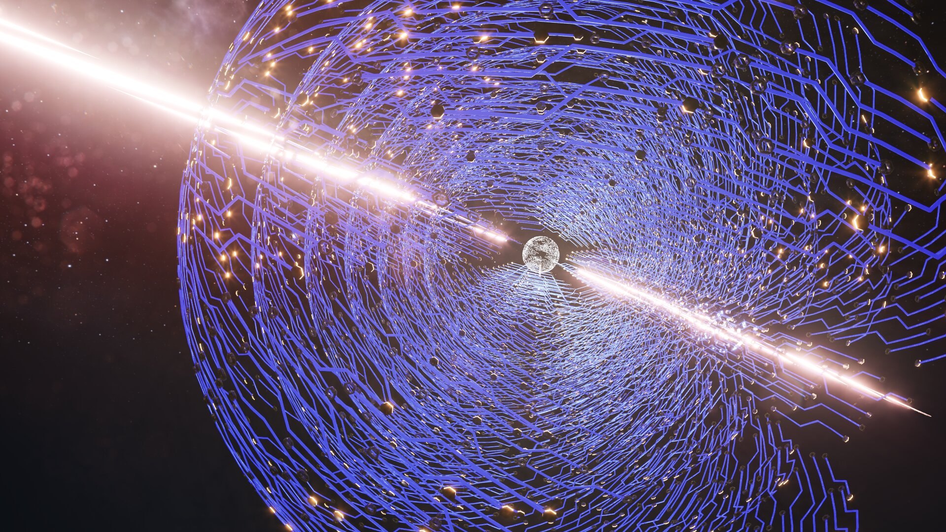 Animated Electrical Circuit Planet 3D Model - TurboSquid 2281569