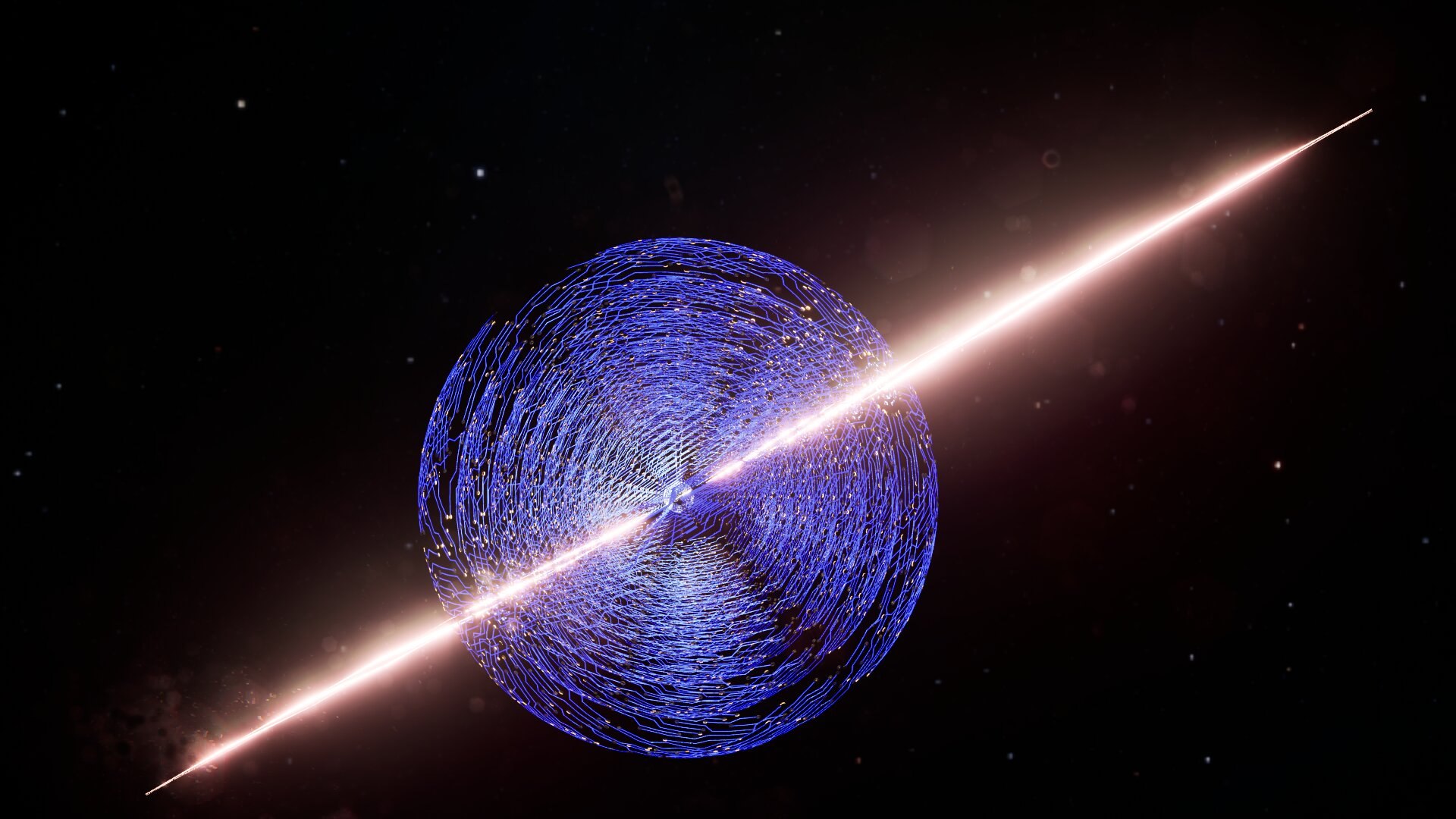 Animated Electrical Circuit Planet 3D Model - TurboSquid 2281569