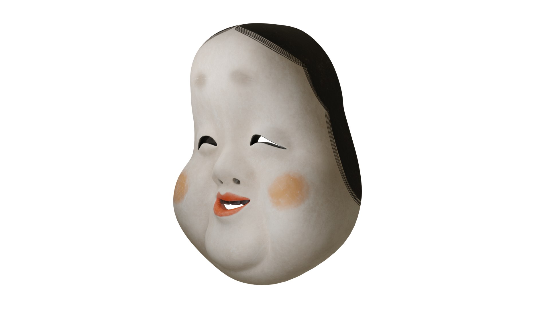 Okame Mask 3D - TurboSquid 2105896
