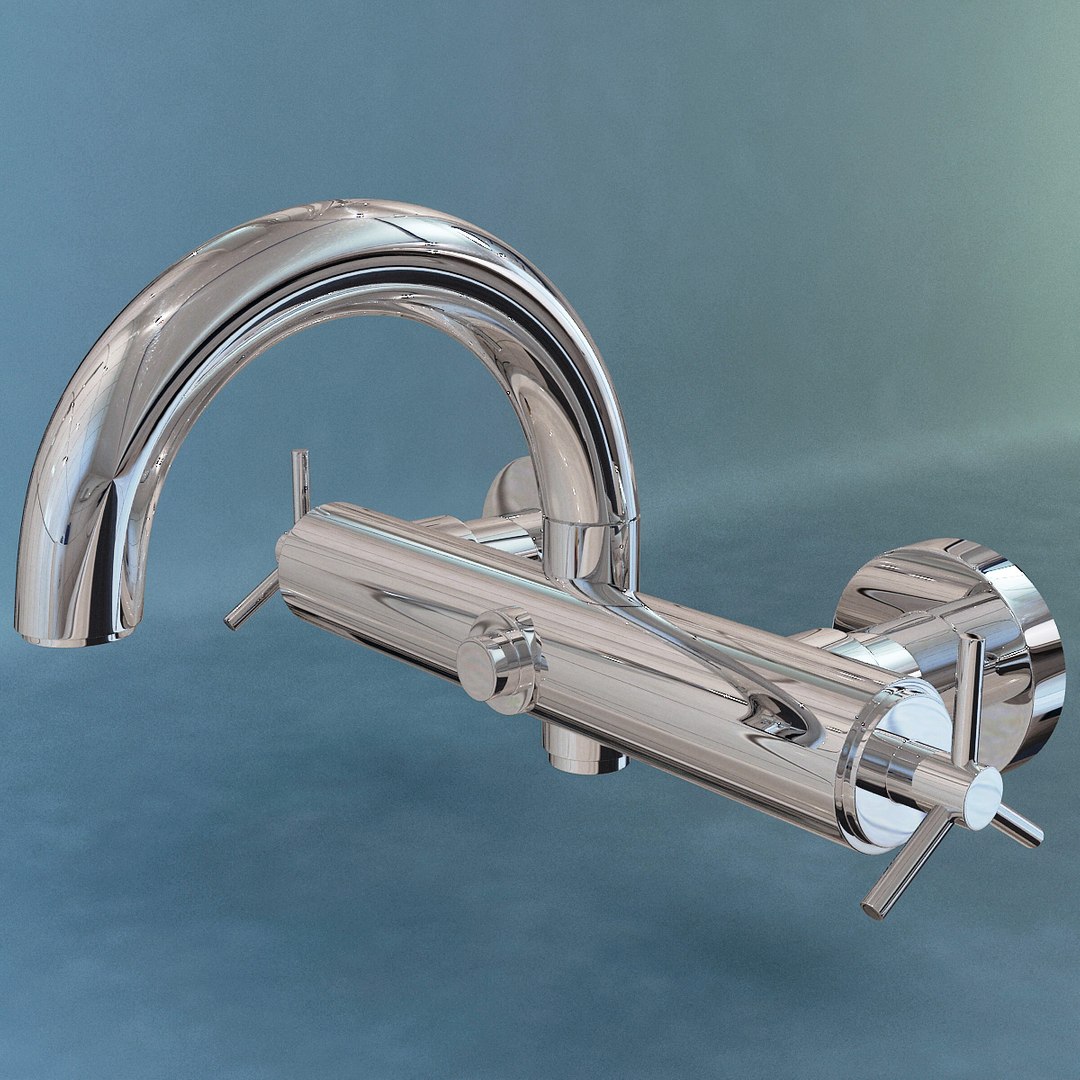 3d Bathroom Mixer Atrio Ypsilon Model