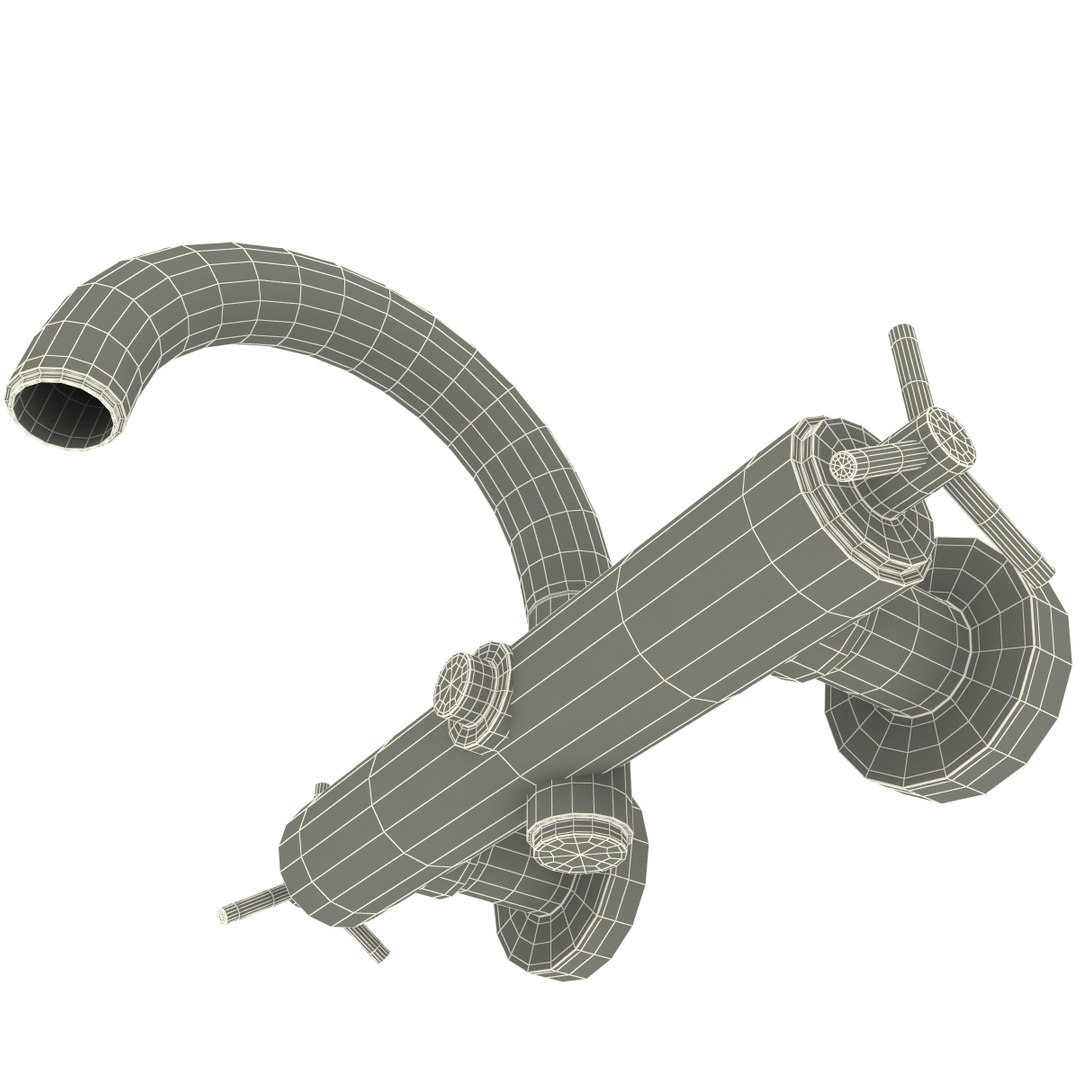 3d Bathroom Mixer Atrio Ypsilon Model