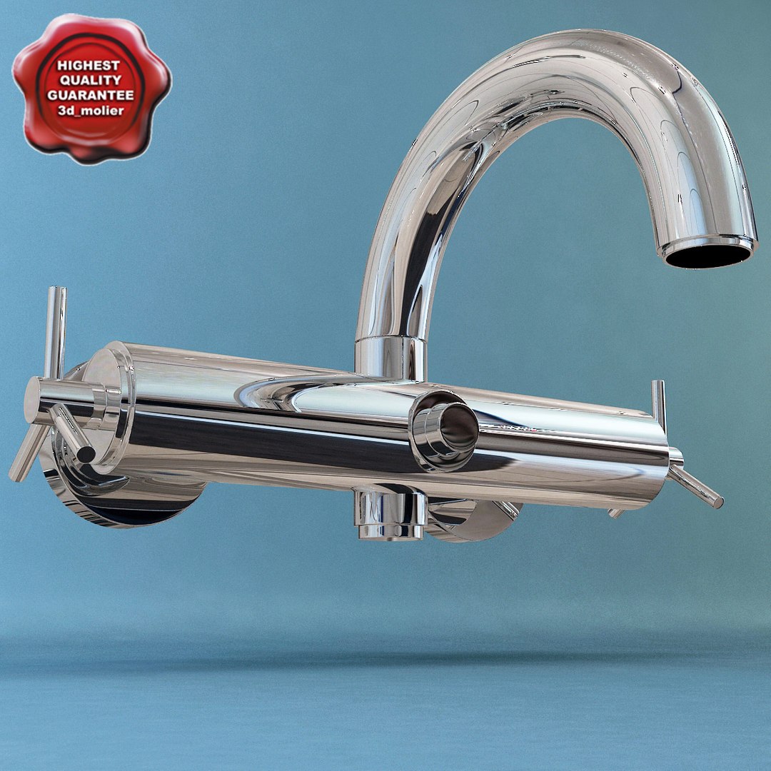 3d Bathroom Mixer Atrio Ypsilon Model