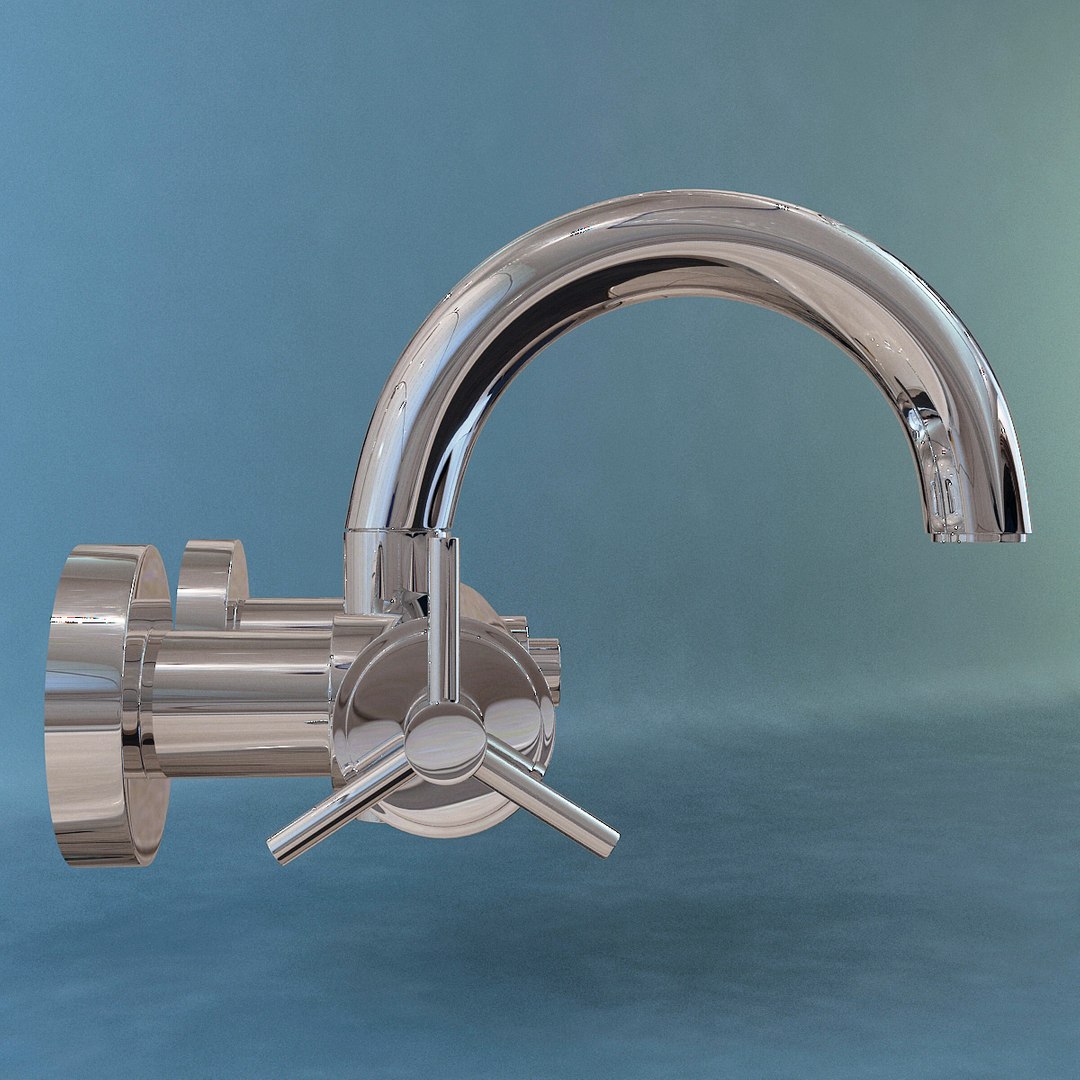 3d Bathroom Mixer Atrio Ypsilon Model