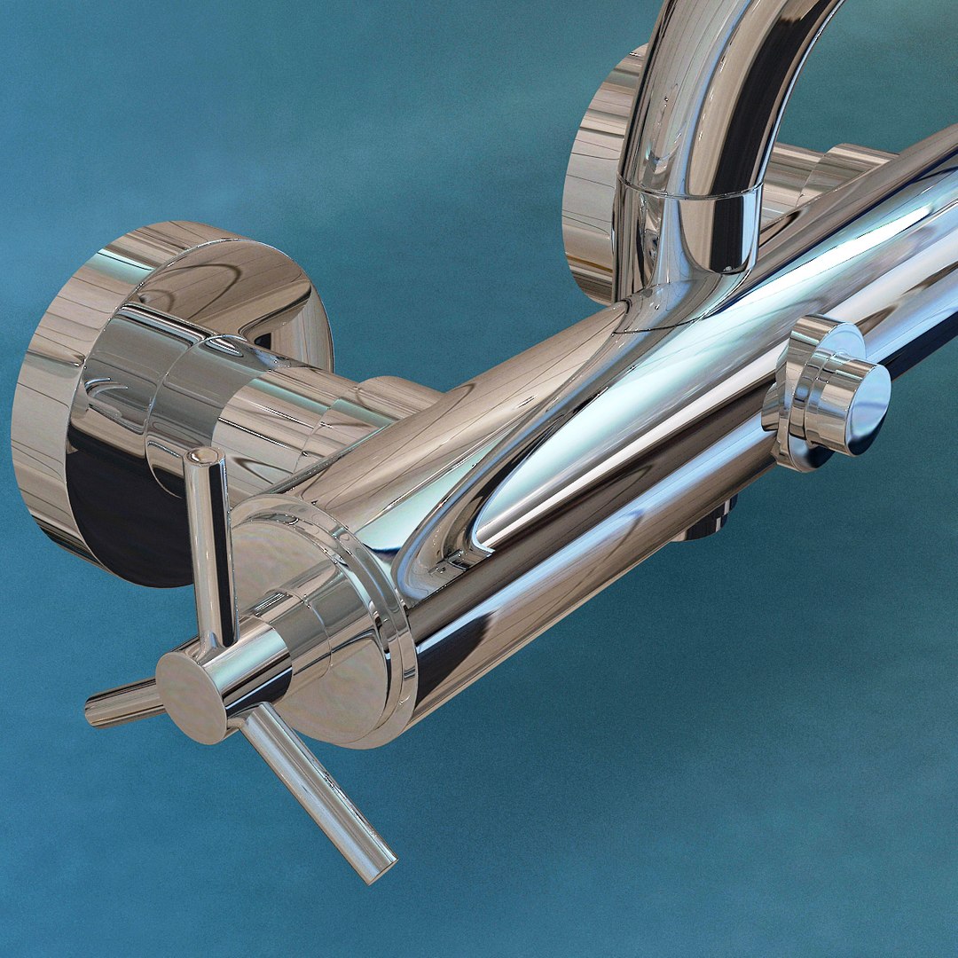 3d Bathroom Mixer Atrio Ypsilon Model