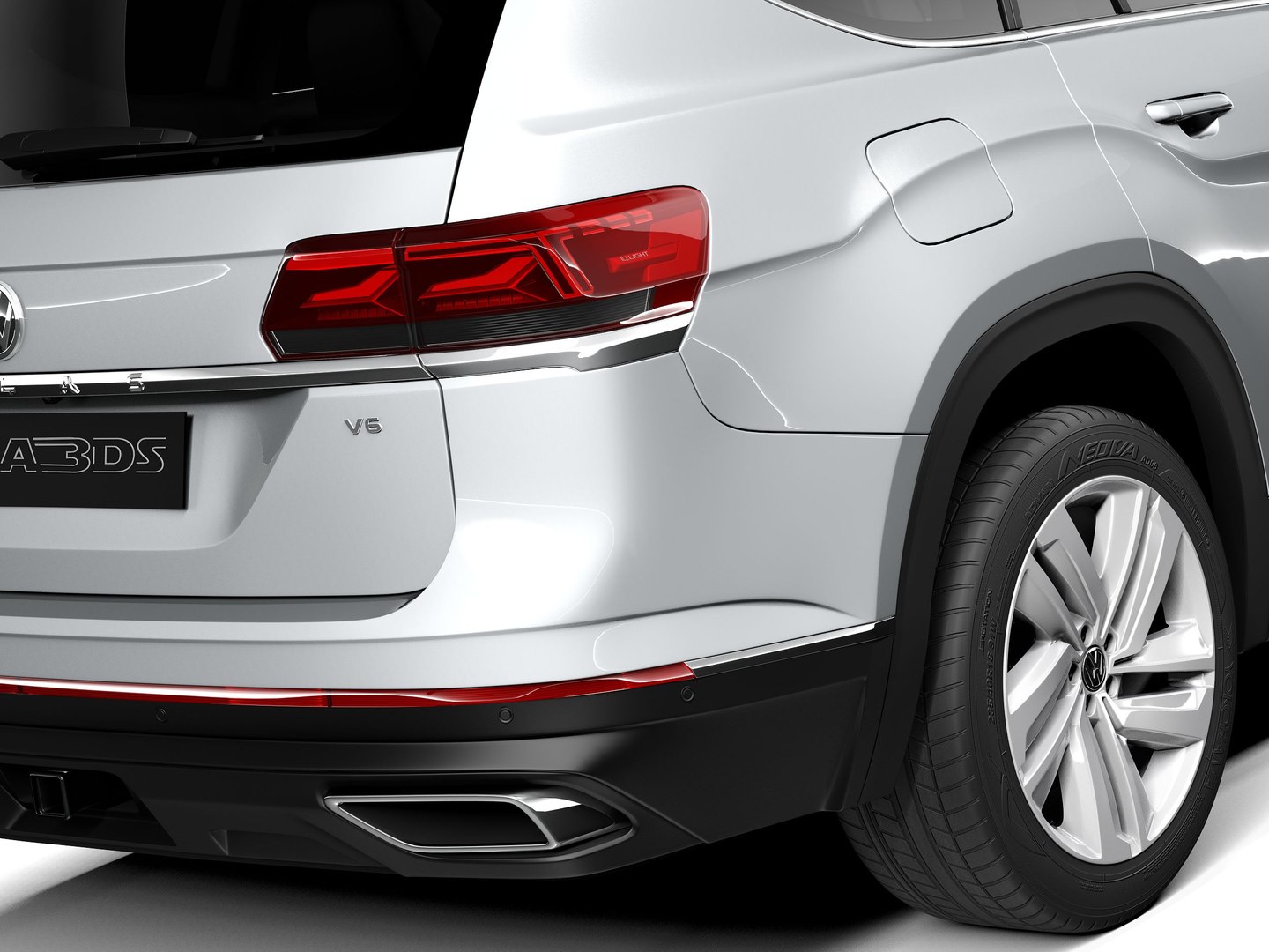 Volkswagen Atlas Regular 2021 3D - TurboSquid 1848664