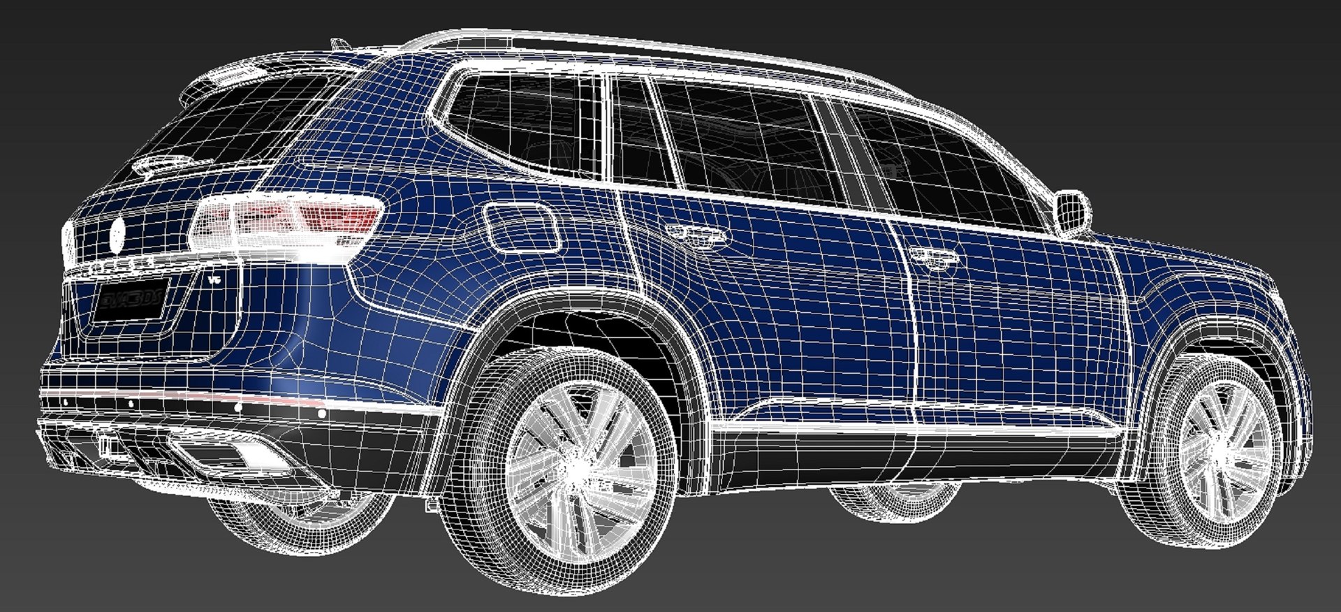 Volkswagen Atlas Regular 2021 3D - TurboSquid 1848664