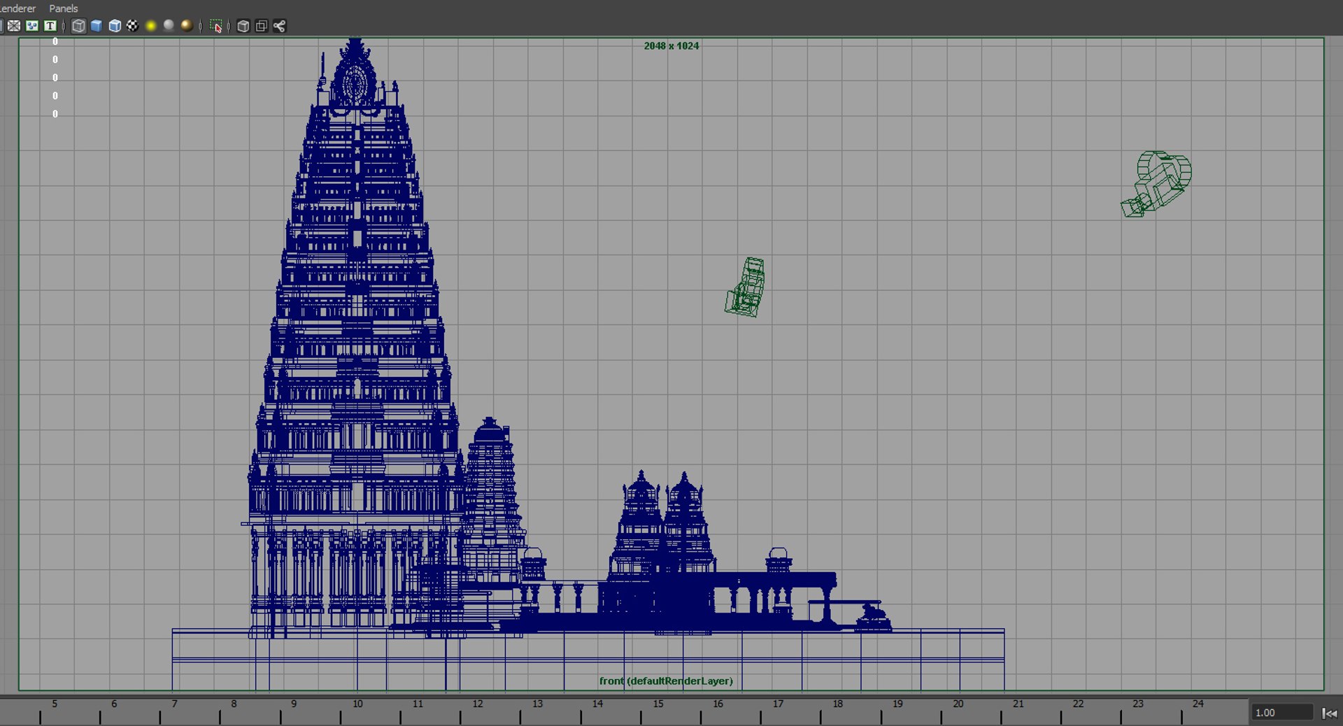 Hindu India Old Temple 3D - TurboSquid 1497944