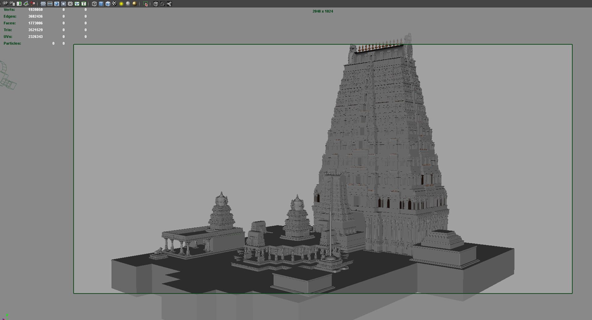 Hindu India Old Temple 3D - TurboSquid 1497944
