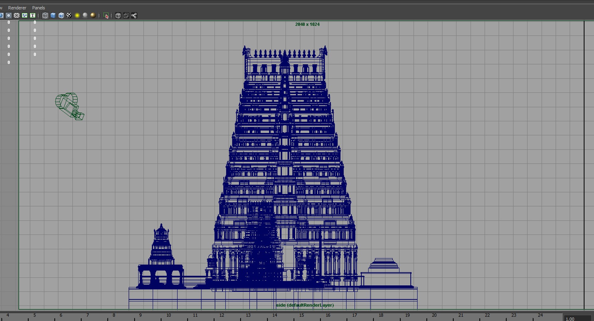 Hindu India Old Temple 3D - TurboSquid 1497944