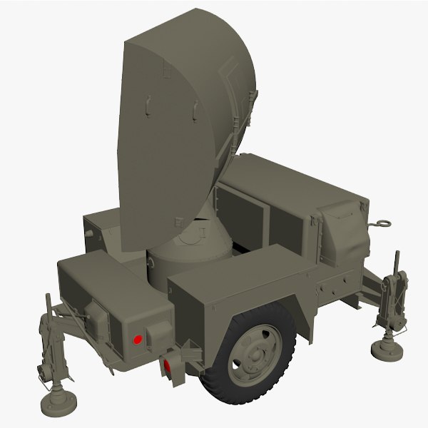 modelo 3d Radar ICWAR - TurboSquid 628645