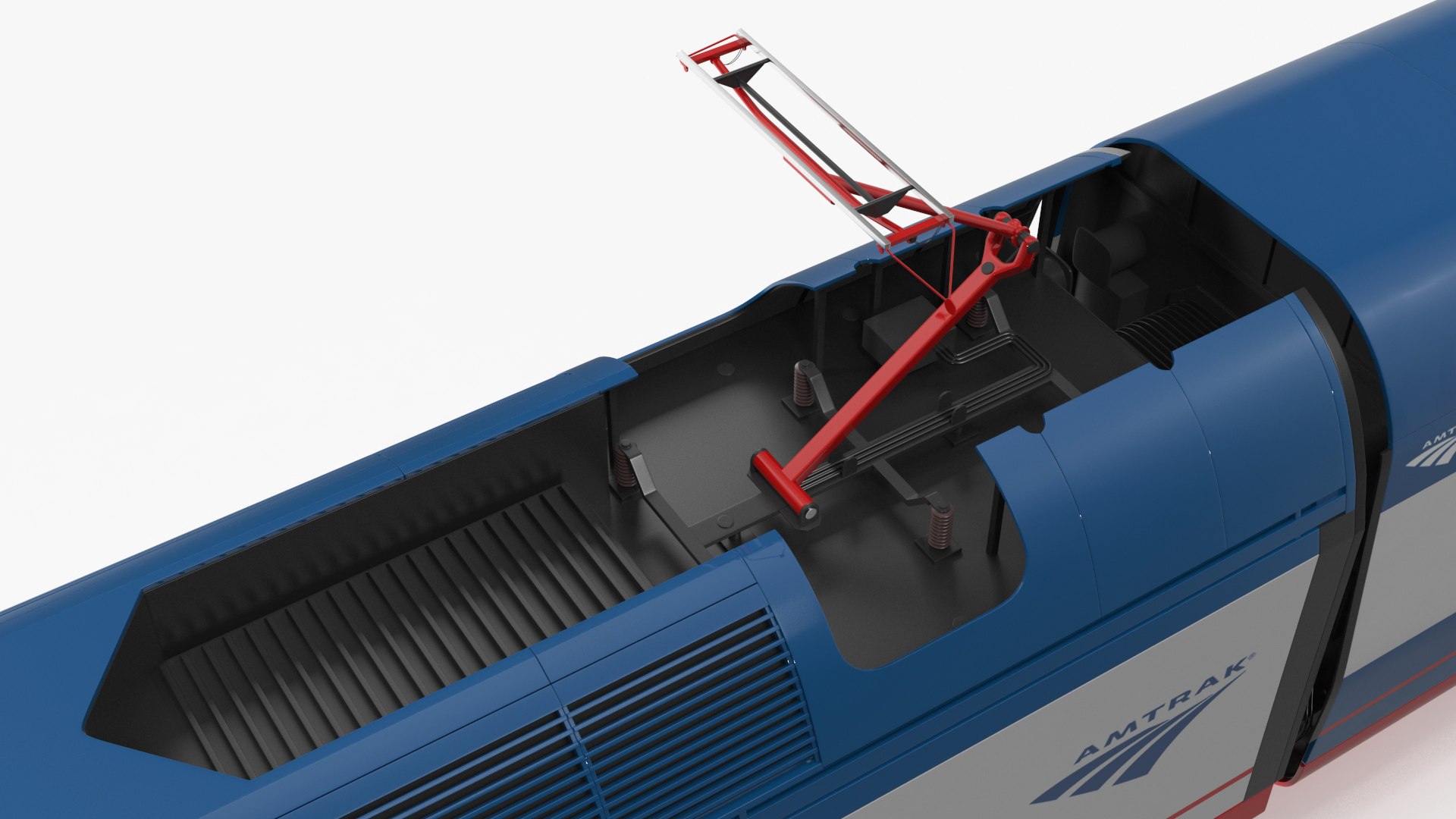 3D Amtrak Alstom Avelia Liberty Train - TurboSquid 2089630