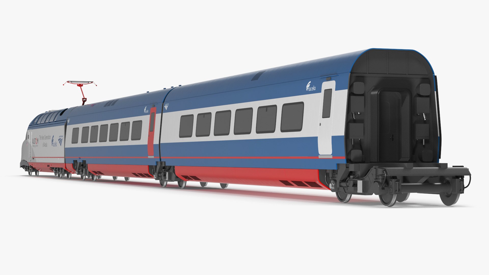 3D Amtrak Alstom Avelia Liberty Train - TurboSquid 2089630