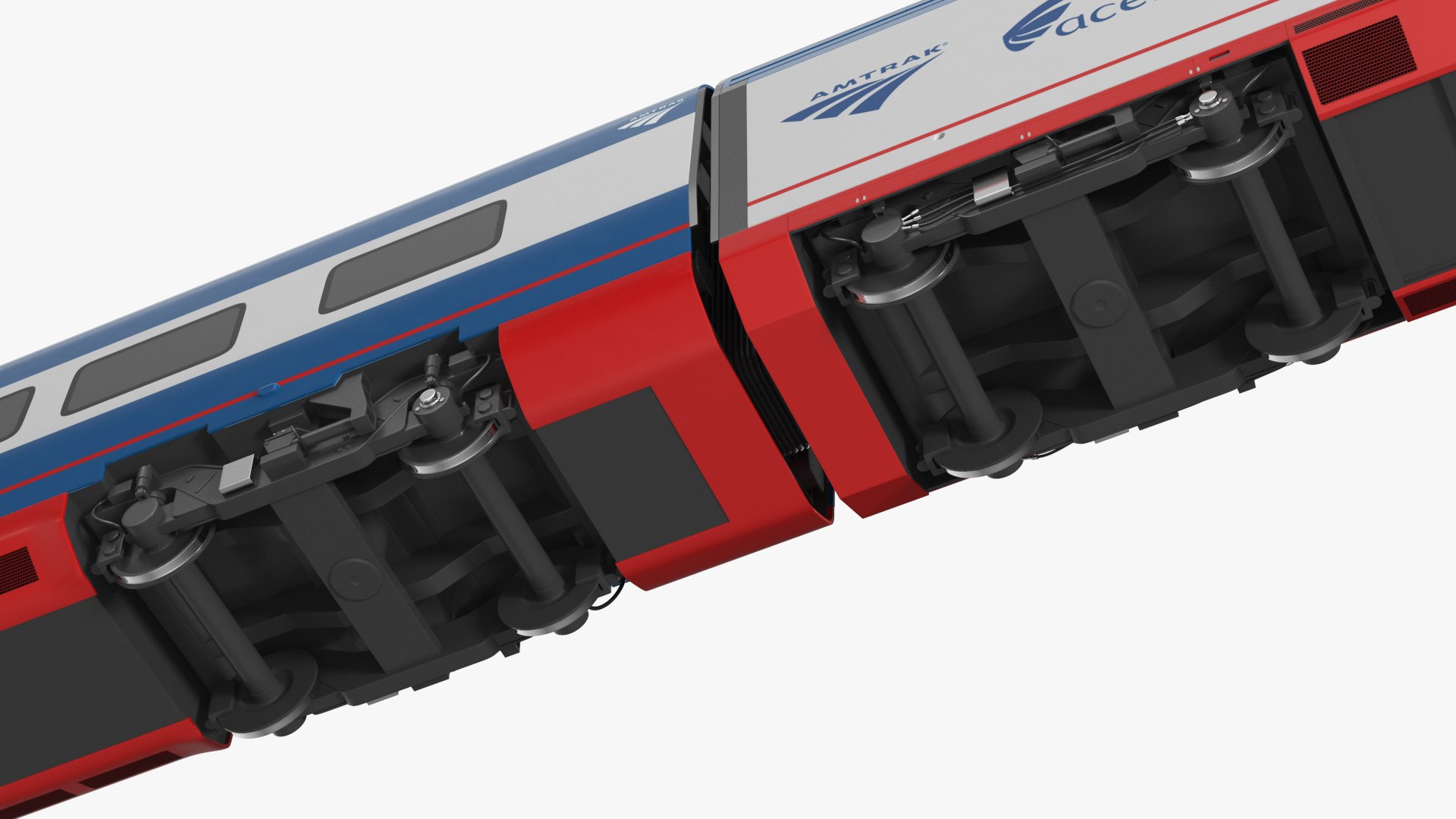 3D Amtrak Alstom Avelia Liberty Train - TurboSquid 2089630