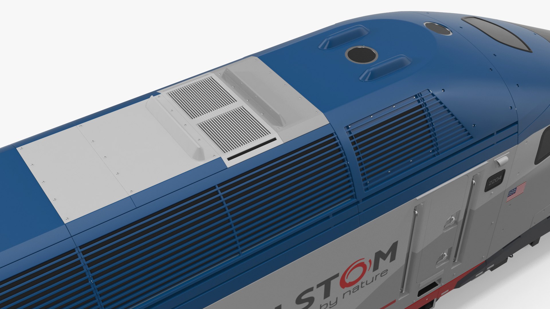3D Amtrak Alstom Avelia Liberty Train - TurboSquid 2089630