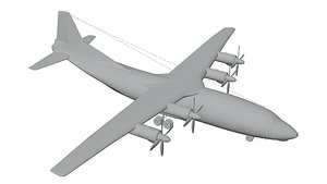 3D AN-12 Models - Browse & Download Formats - TurboSquid