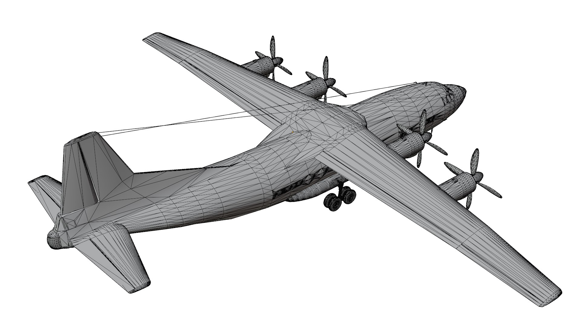 Antonov-An-12 3D model - TurboSquid 2101397