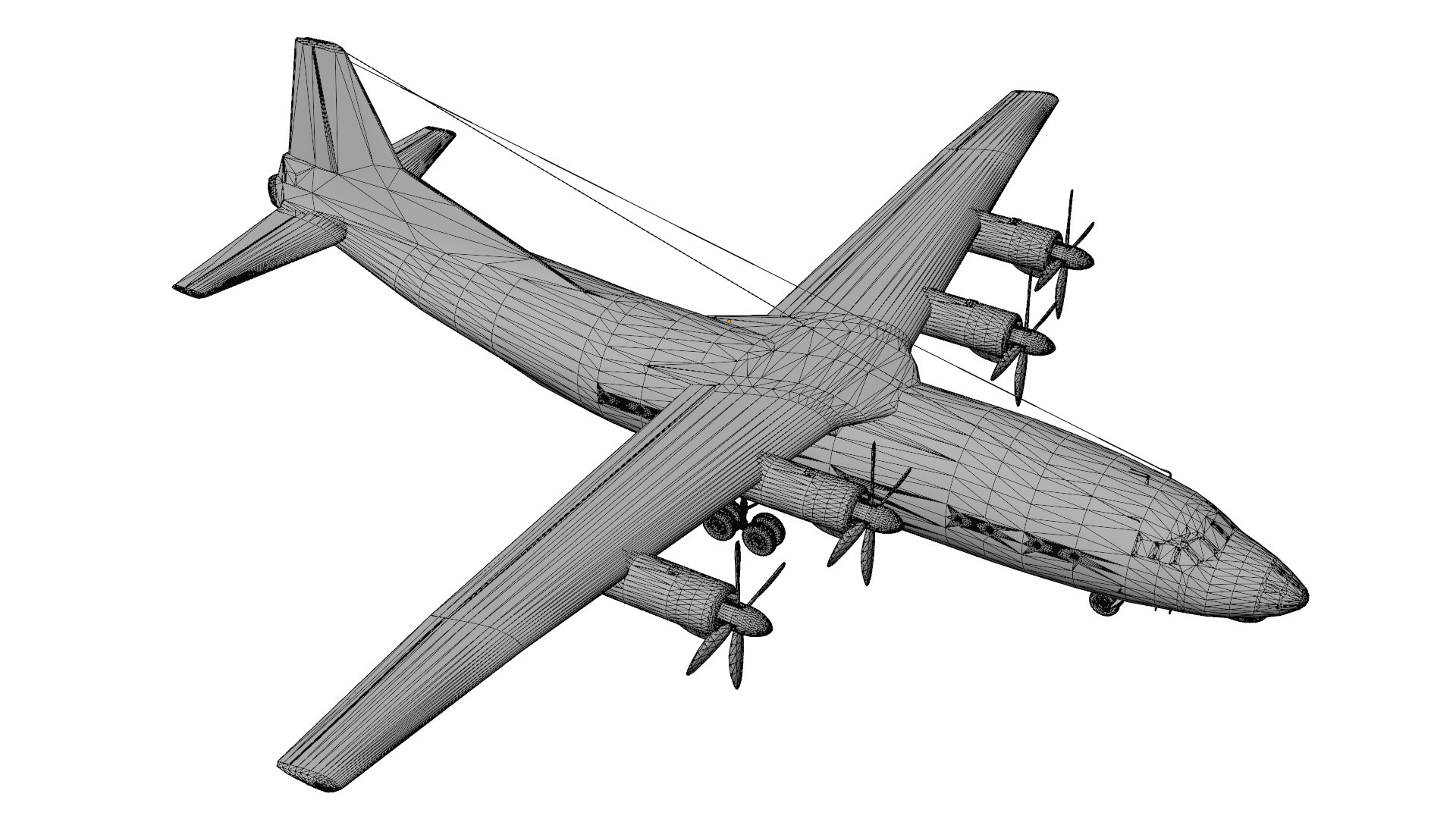 Antonov-An-12 3D model - TurboSquid 2101397