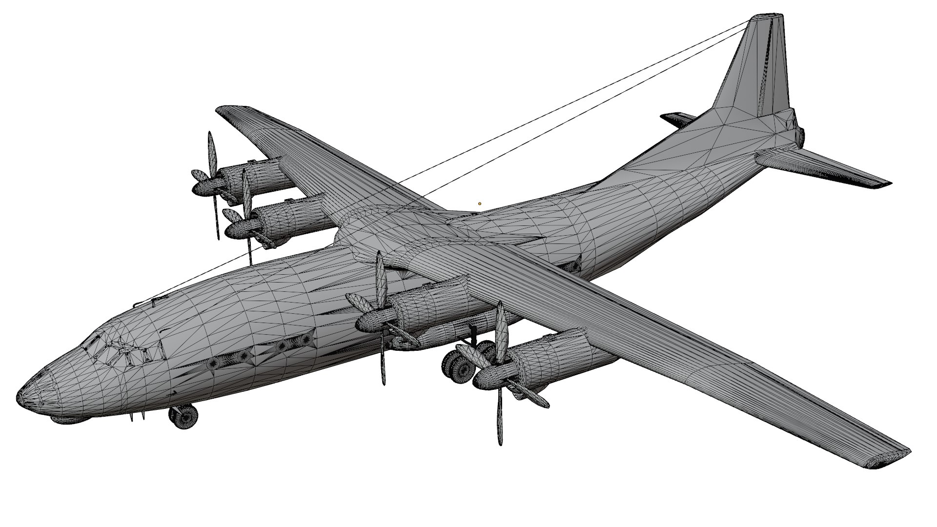 Antonov-An-12 3D model - TurboSquid 2101397