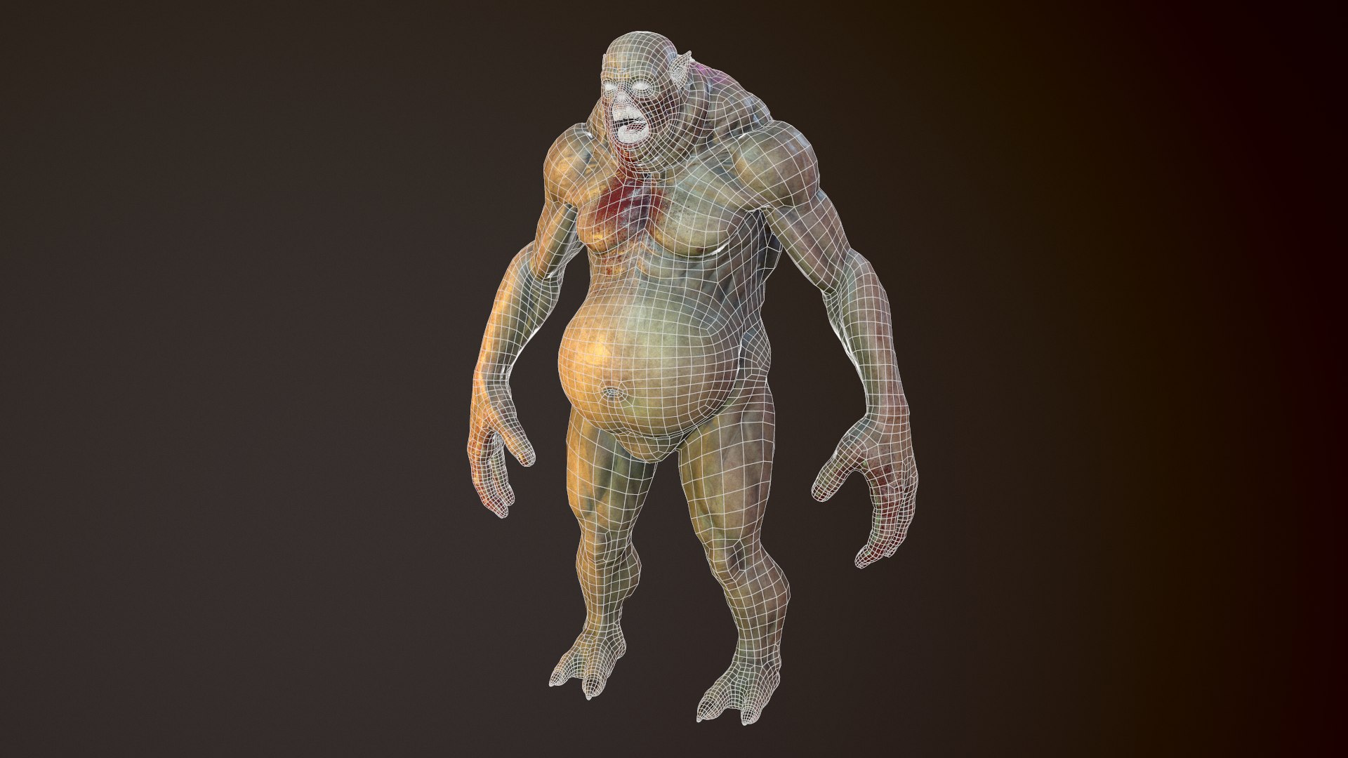 3D model Monster Zombie AAA - TurboSquid 2043999