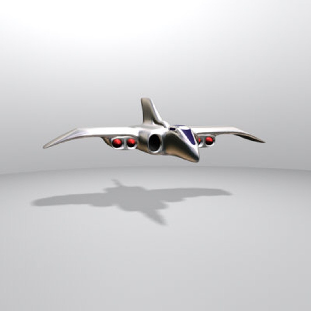 Space Jet 3d Max