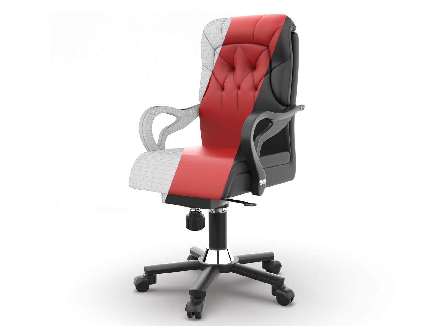 3D Luxurious Executive Boss Office Chair - TurboSquid 2160188