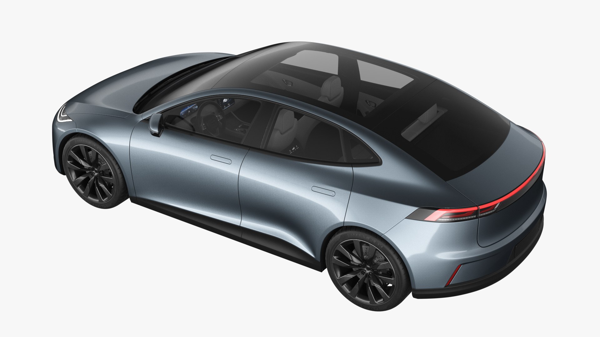 Generic Electric Car 2 Model - TurboSquid 2333527