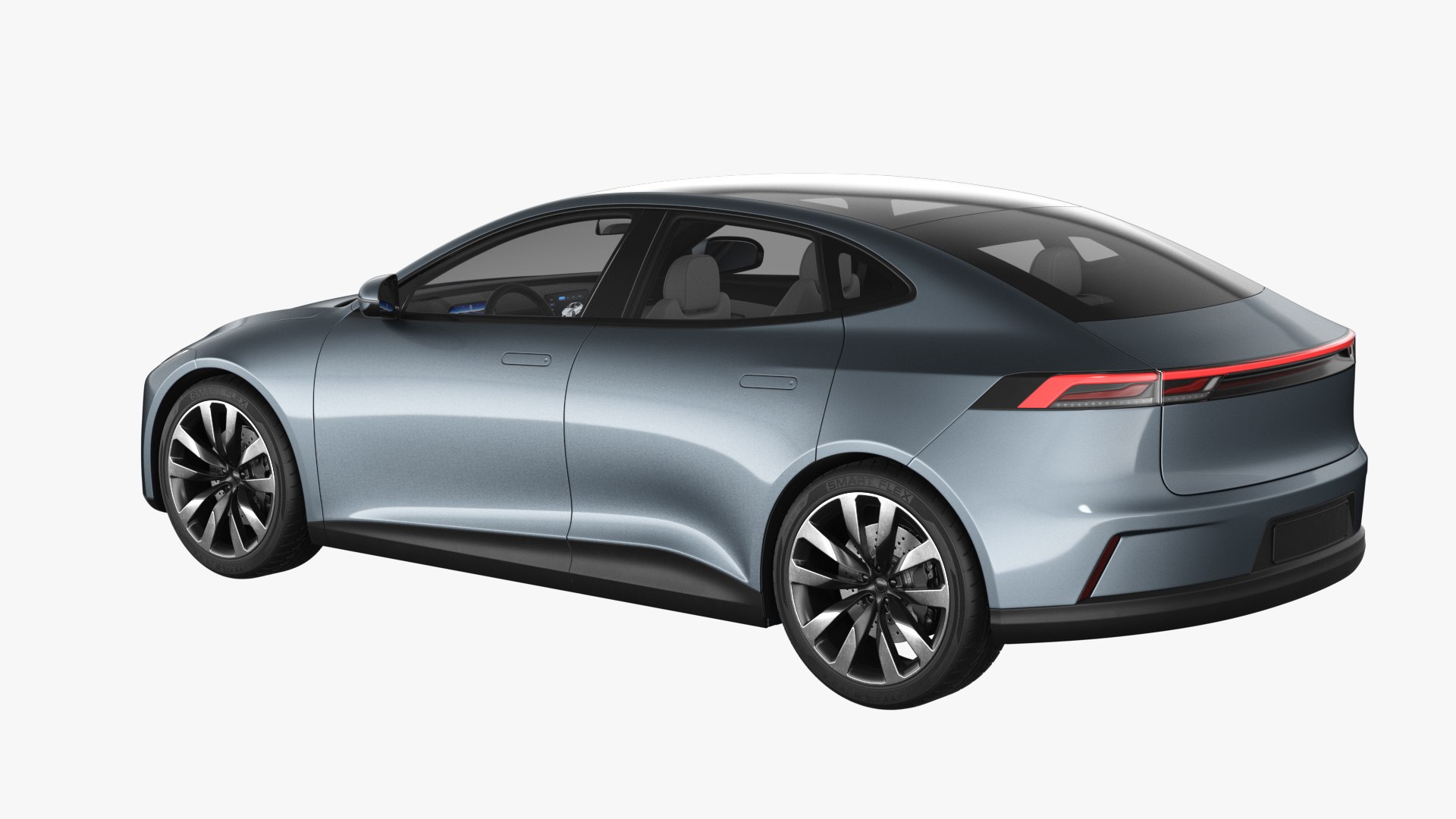 Generic Electric Car 2 Model - TurboSquid 2333527