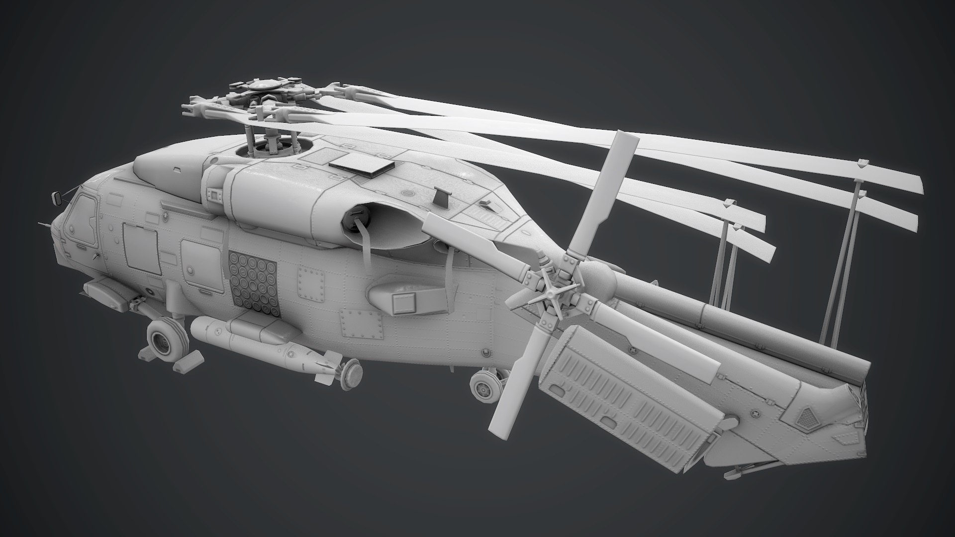 3D Sikorsky Sh-60b - TurboSquid 1551596