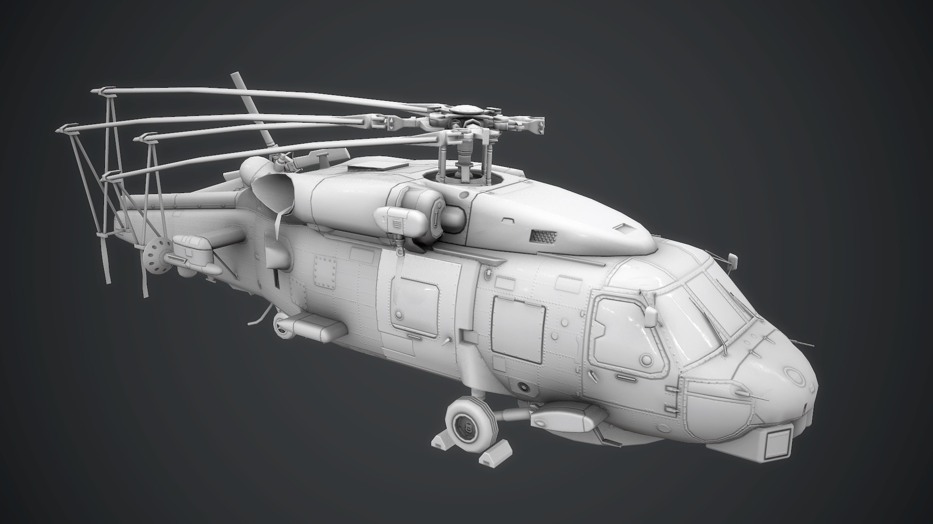 3D Sikorsky Sh-60b - TurboSquid 1551596