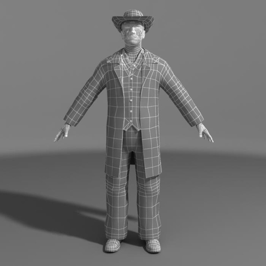 3ds Max Rigged Character