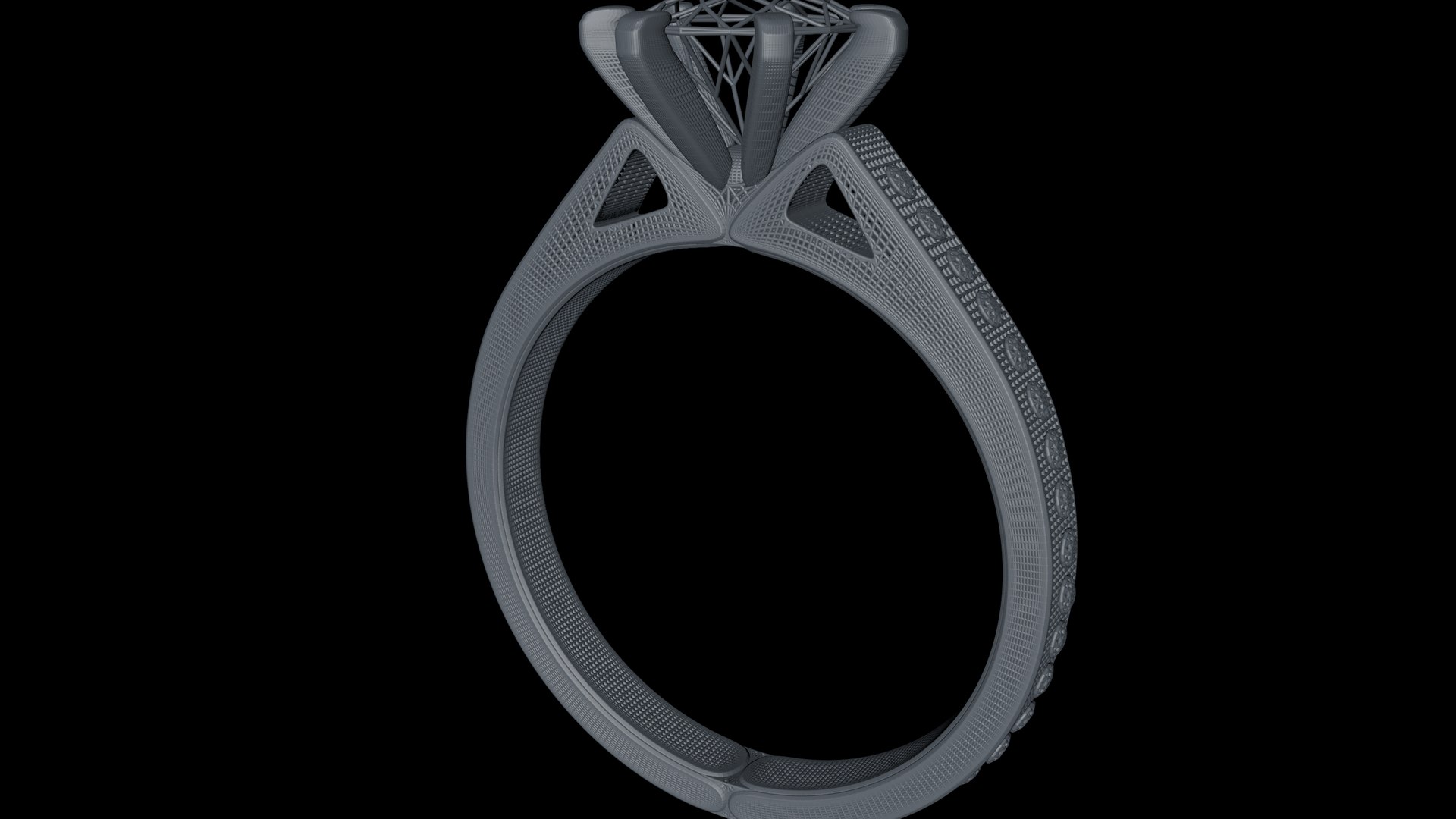 Diamond Ring 3D Model - TurboSquid 1495721