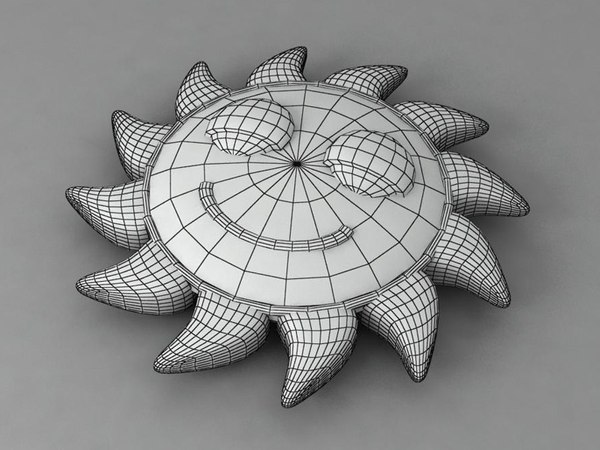 3ds max sun pillow
