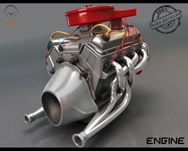 3ds turbo v8 engine
