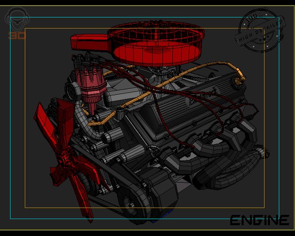 3ds turbo v8 engine