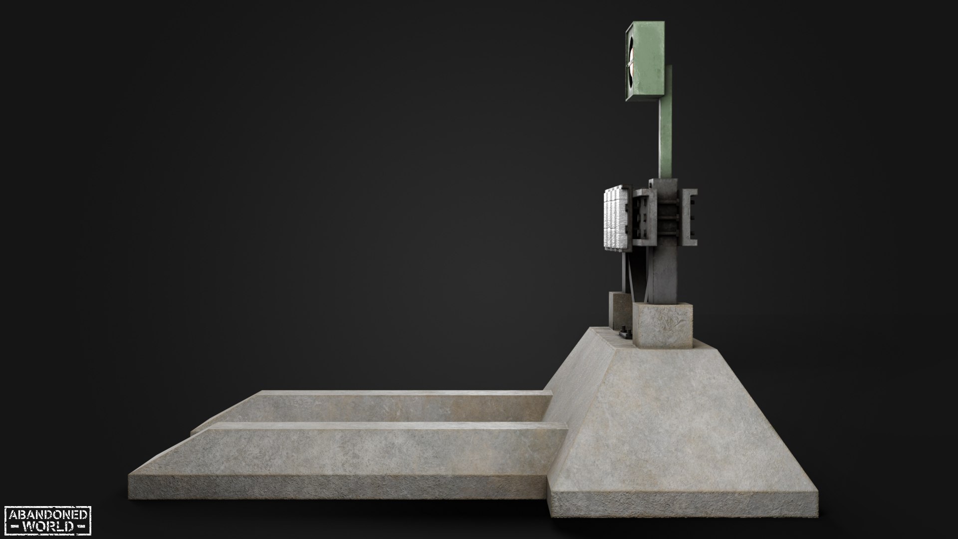 3D Railway Buffer Stop - TurboSquid 2235804
