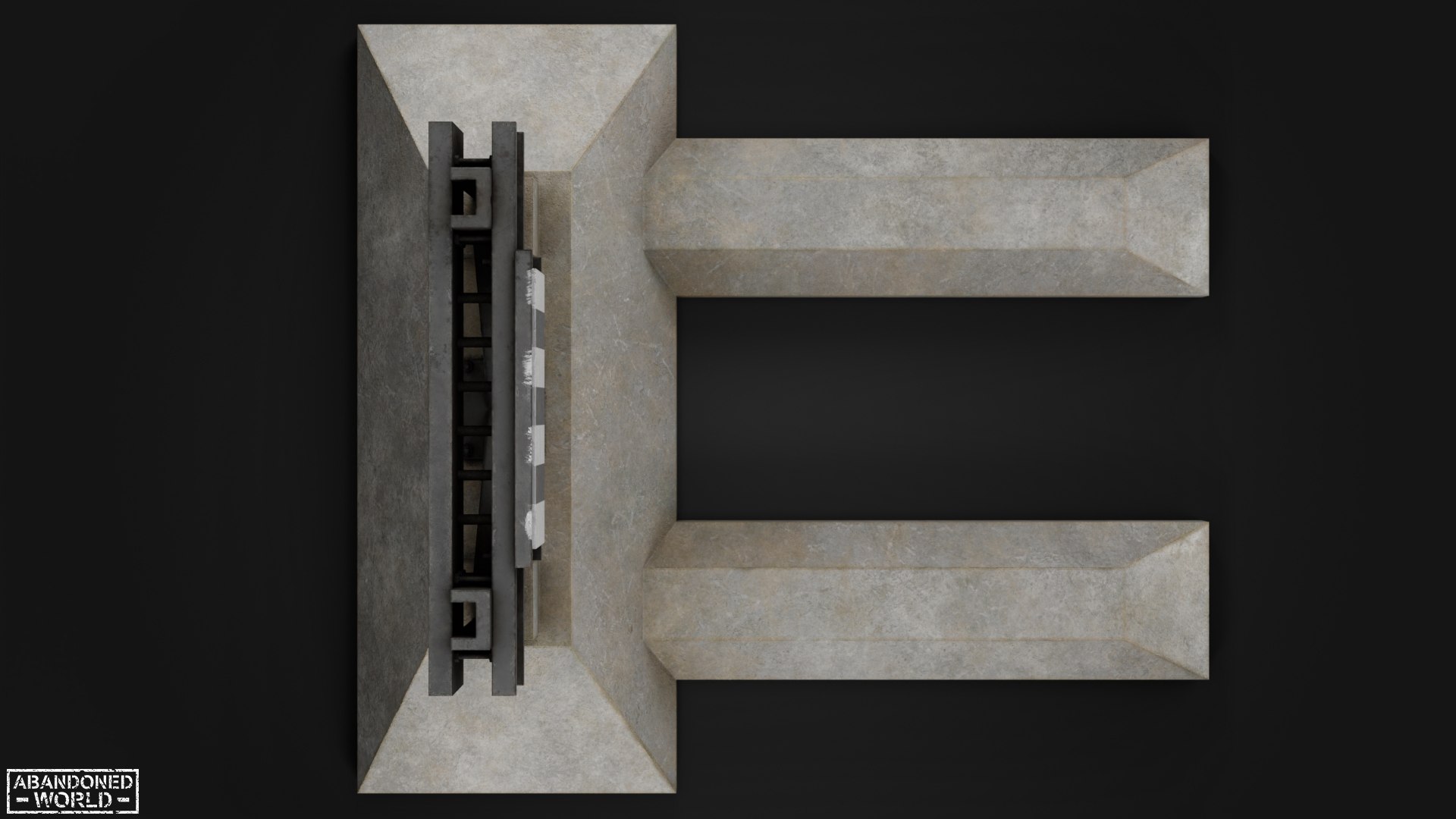 3D Railway Buffer Stop - TurboSquid 2235804